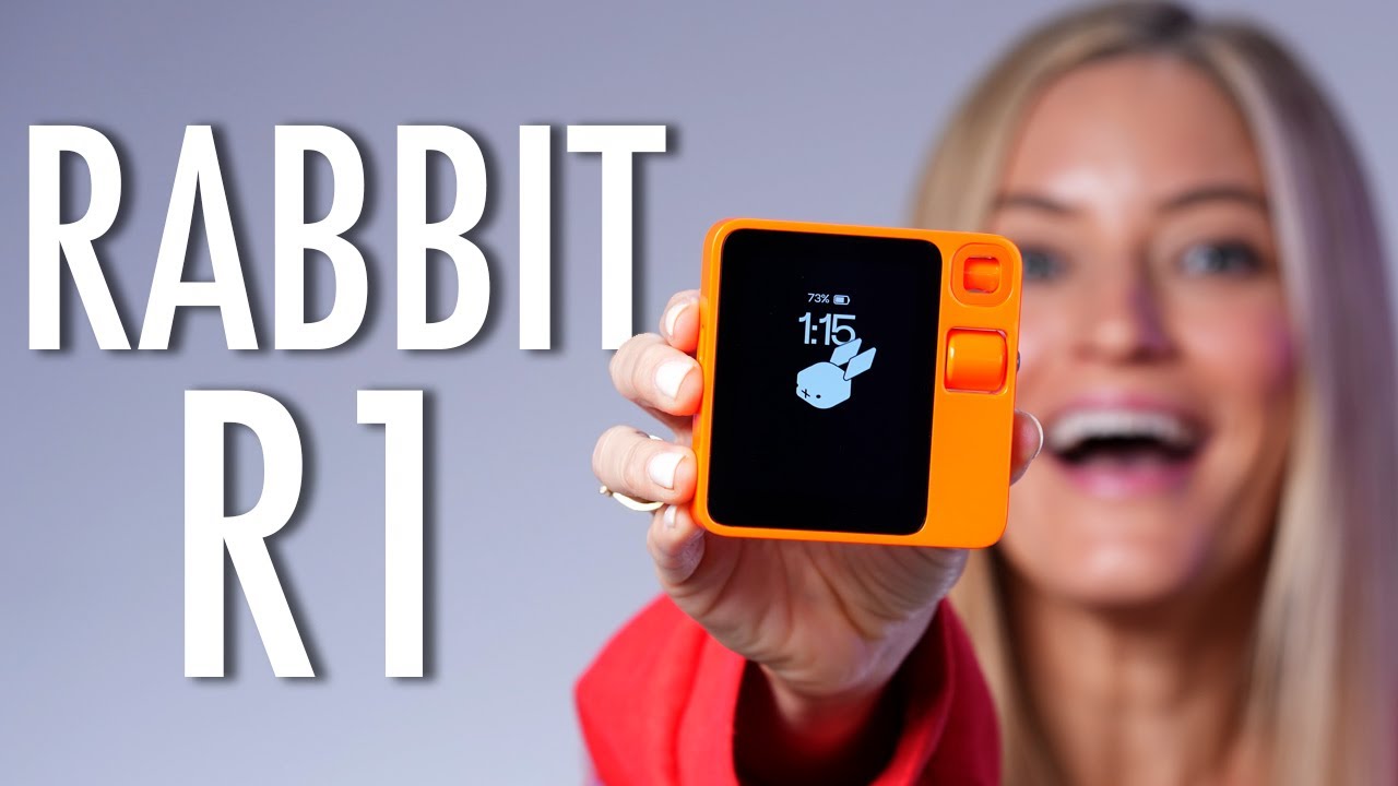 Rabbit R1 Video Review from iJustine - Handheld AI Device - Crenk